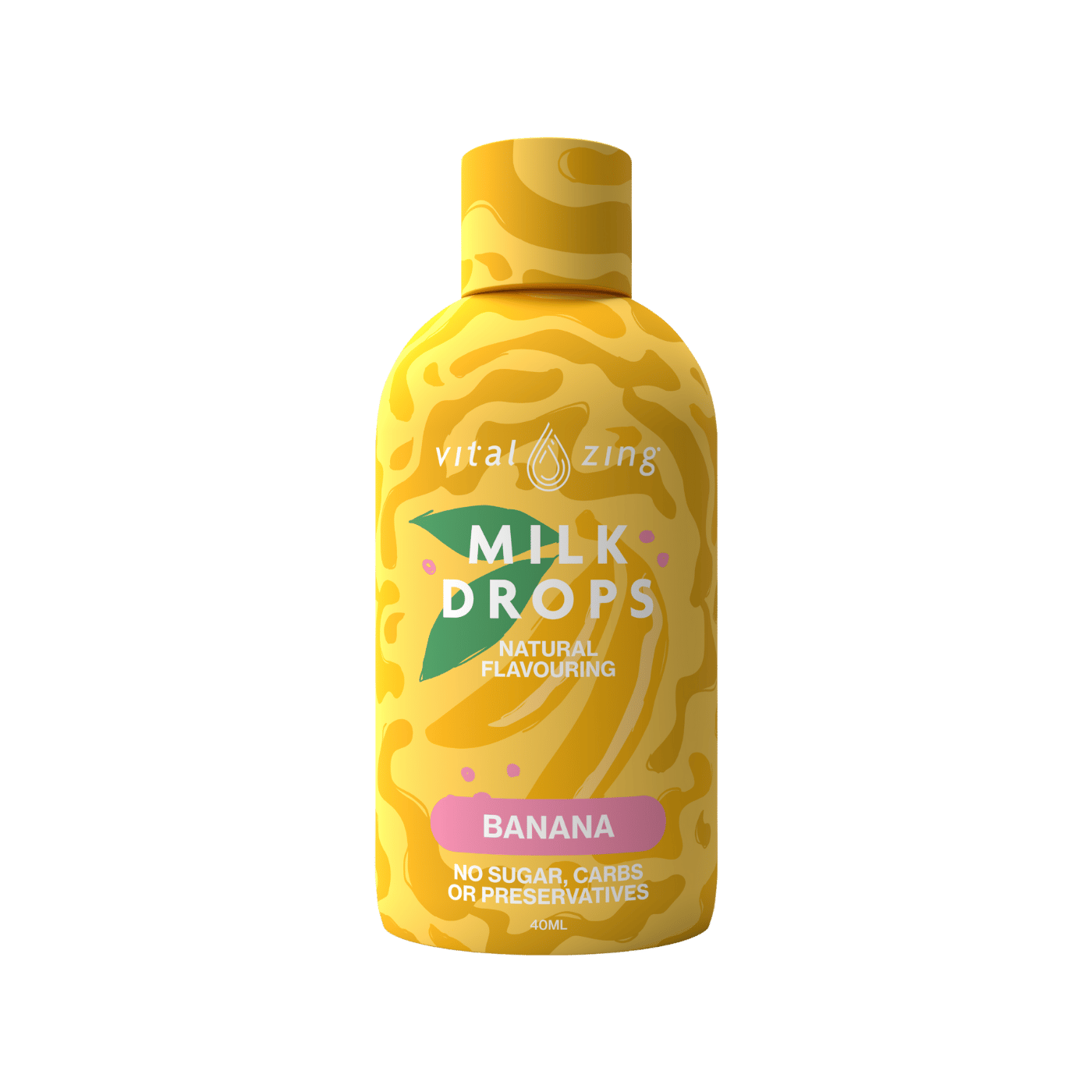 Vital Zing Milk Drops Banana 40ml – Diabetes Shop