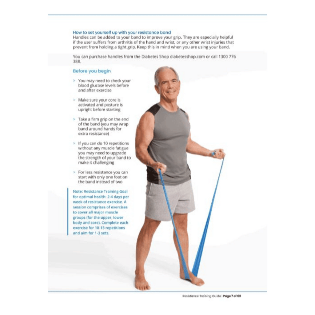 Resistance Training Guide – Diabetes Shop